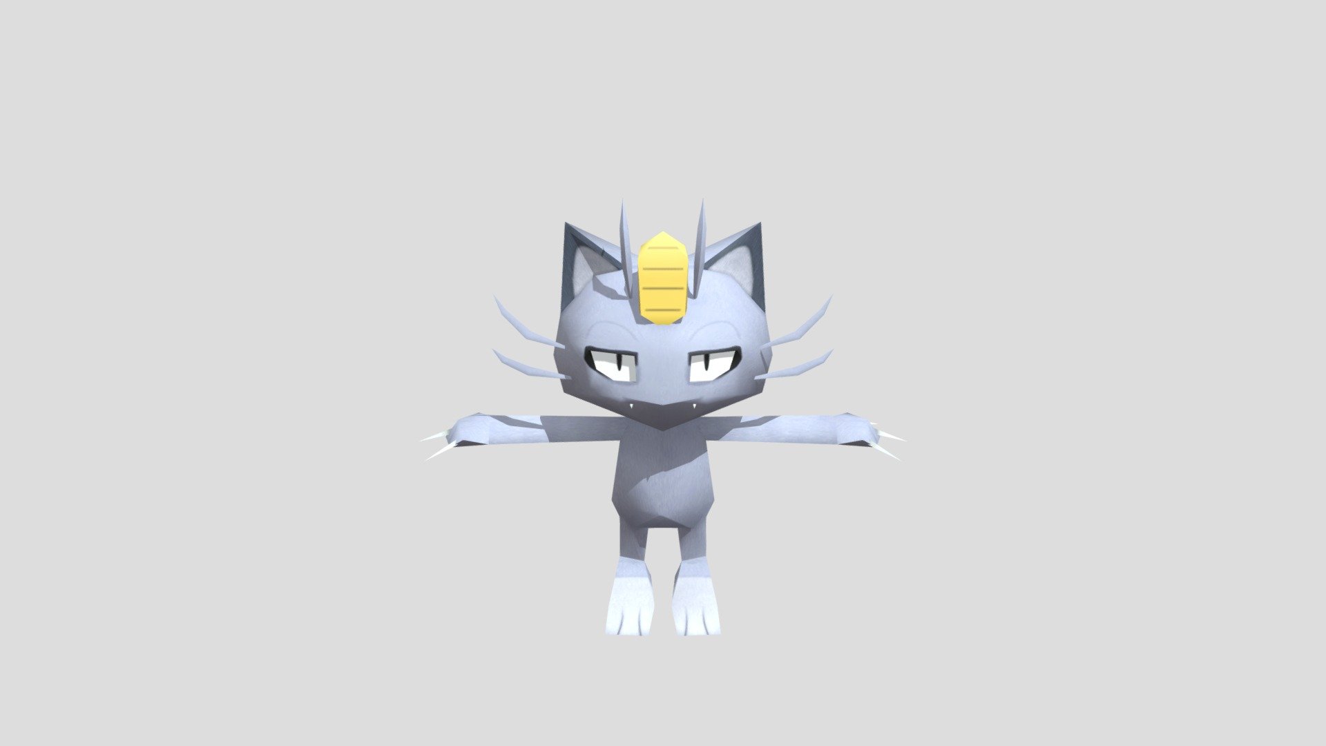 Meowth (Alolan)😼 - Download Free 3D model by Juliocesar6328 [5310211 ...
