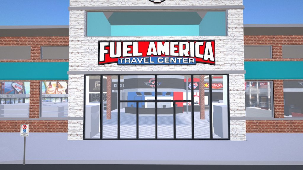 Fuel_America_V2 - 3D model by Titan Sign Company (@TitanSignCompany ...