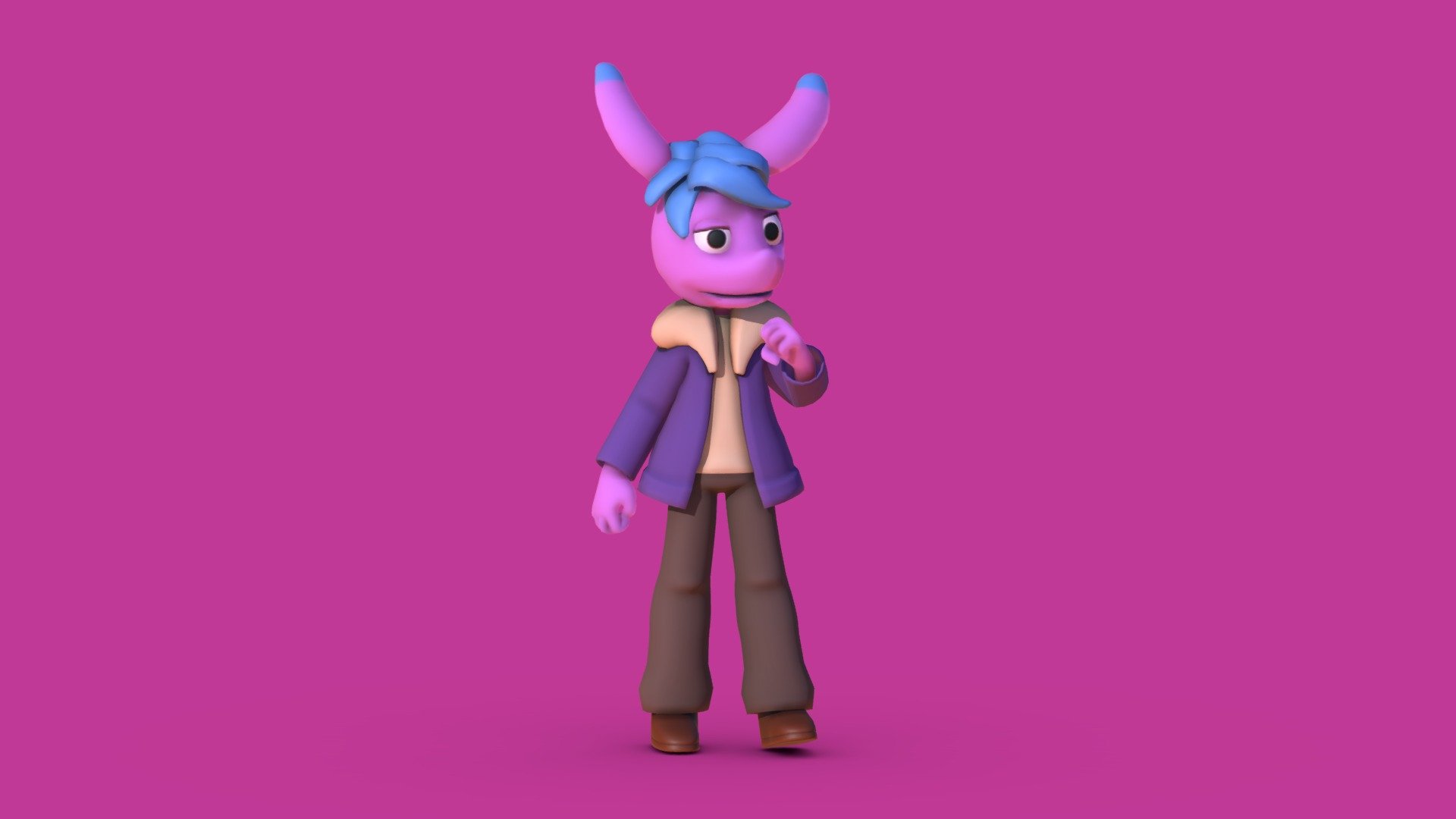 Tadano - Aggretsuko - Download Free 3D model by Miaru3d [5312c42 ...