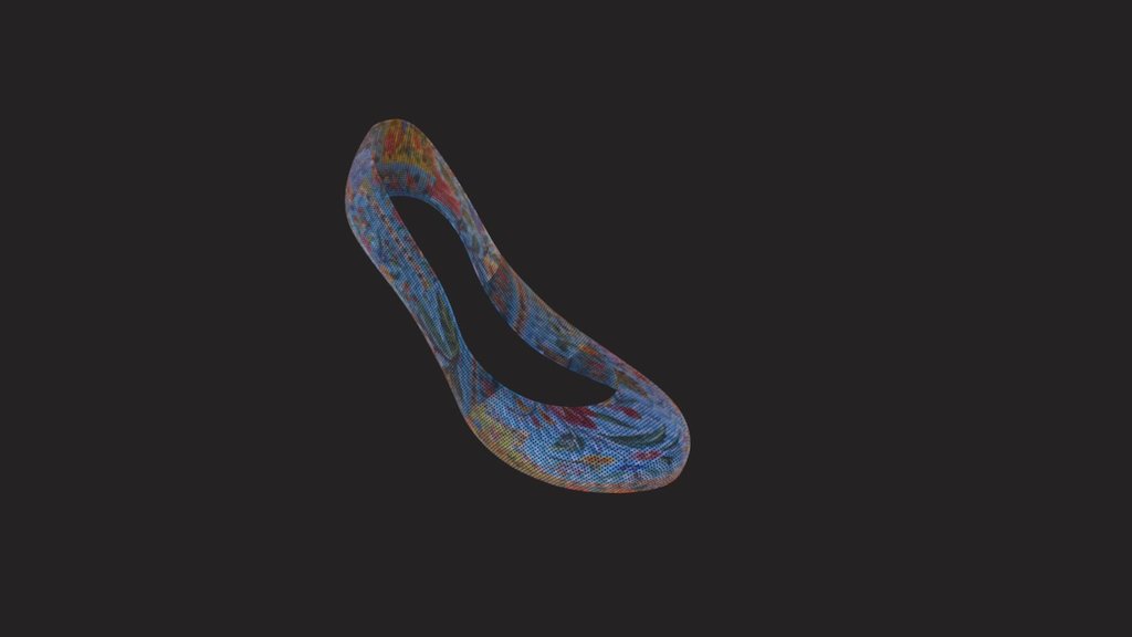 Shoe With Mapping - 3D model by dreychua [5313126] - Sketchfab