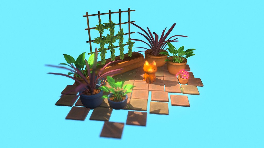 stylized nature pack - A 3D model collection by thundercg9 - Sketchfab