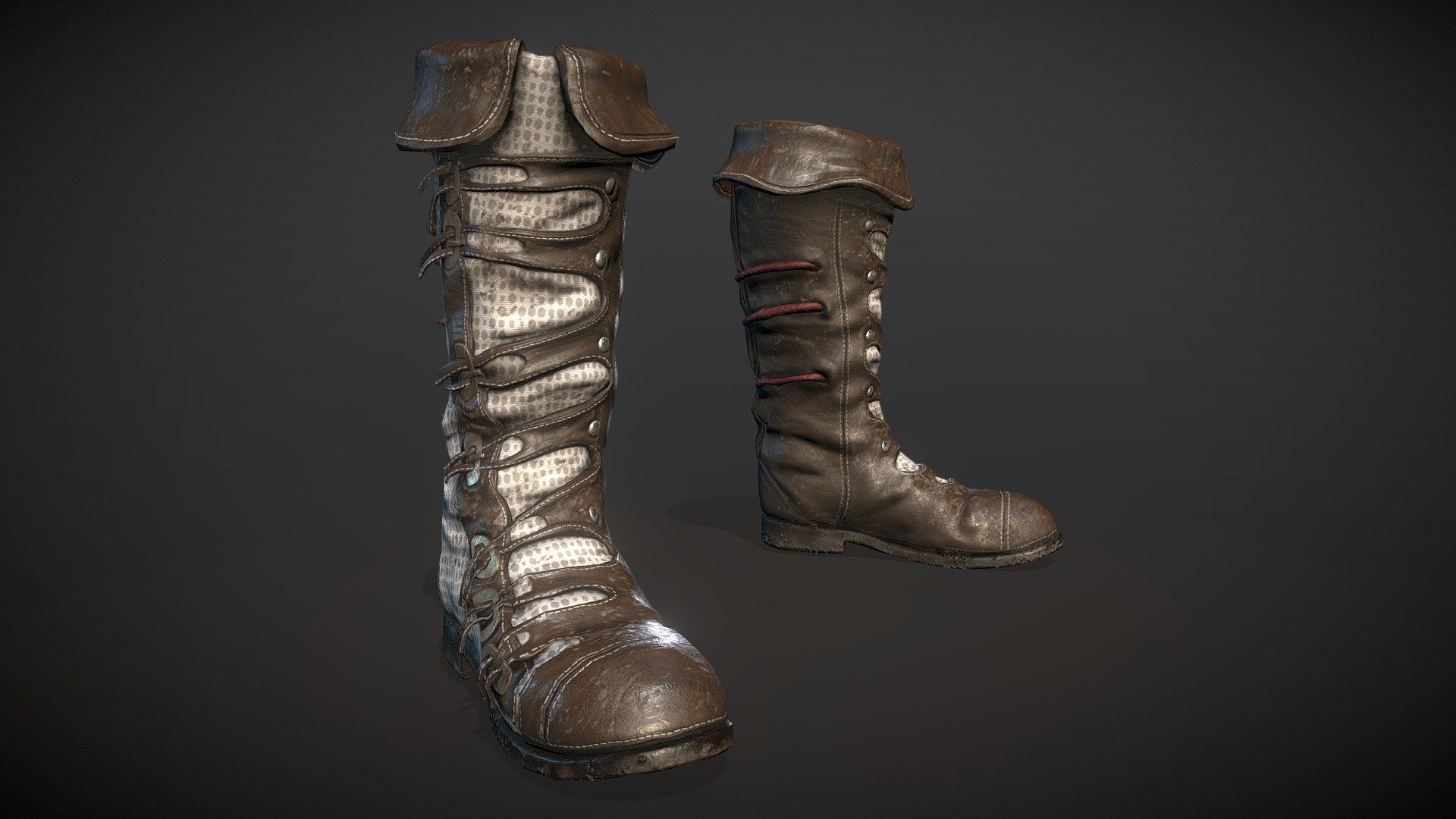 Boots for asset Game - Buy Royalty Free 3D model by sebastienlevieux ...