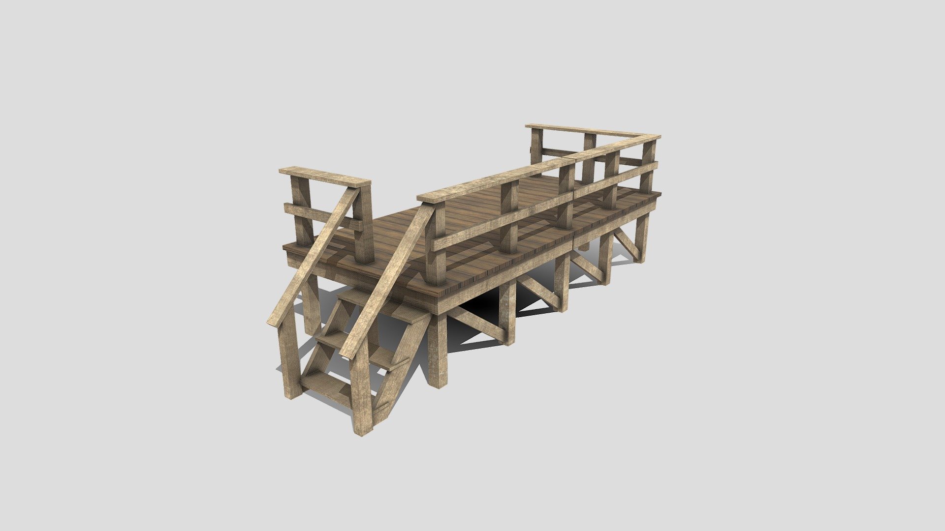 Wooden Platform Low Poly - Buy Royalty Free 3D model by Pbr_Studio ...