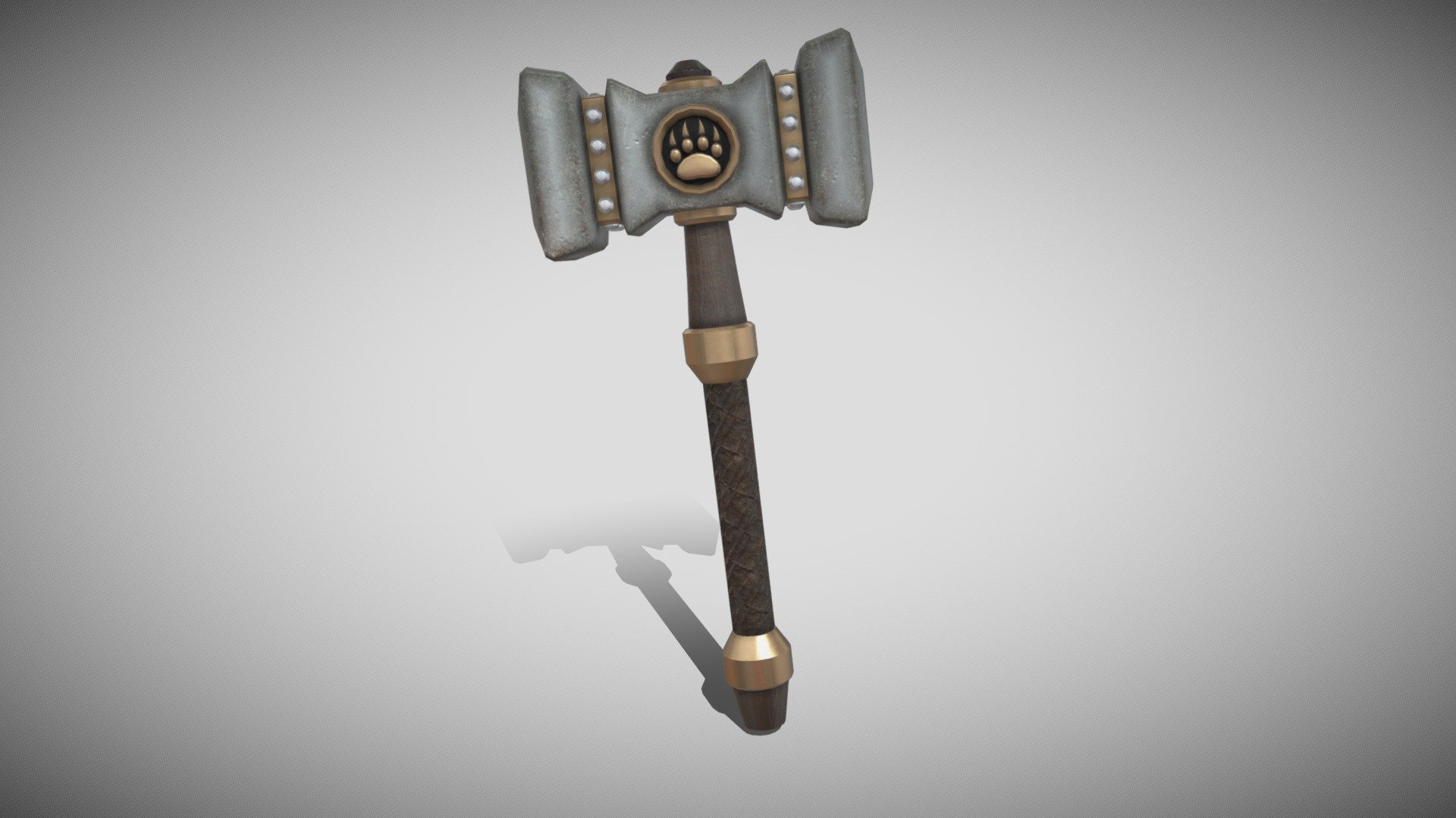 Paw Hammer - 3D model by shor.riot [5316b0b] - Sketchfab