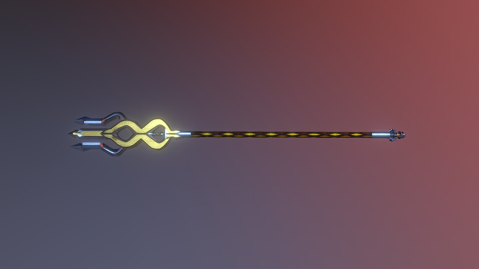 Infinity Trident - 3D model by tlaw3764 [5317c41] - Sketchfab