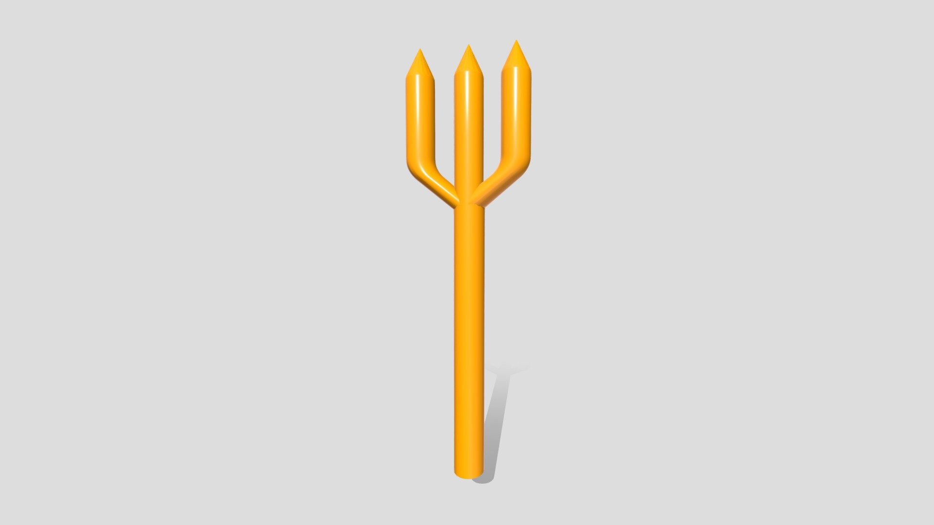 tridente xD - 3D model by aanguinhoosu [5318903] - Sketchfab