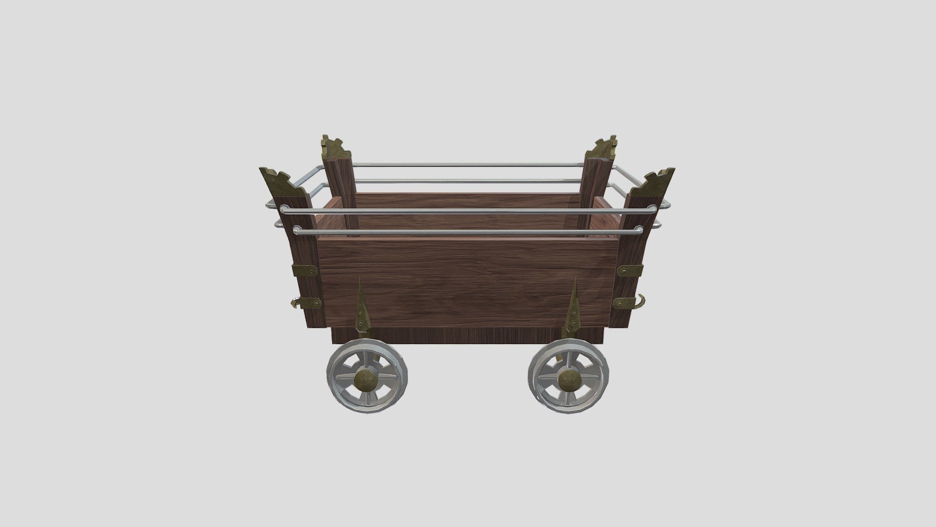 Mining Cart - 3D model by Milena Wilcke (@MilenaWilcke) [531a170 ...