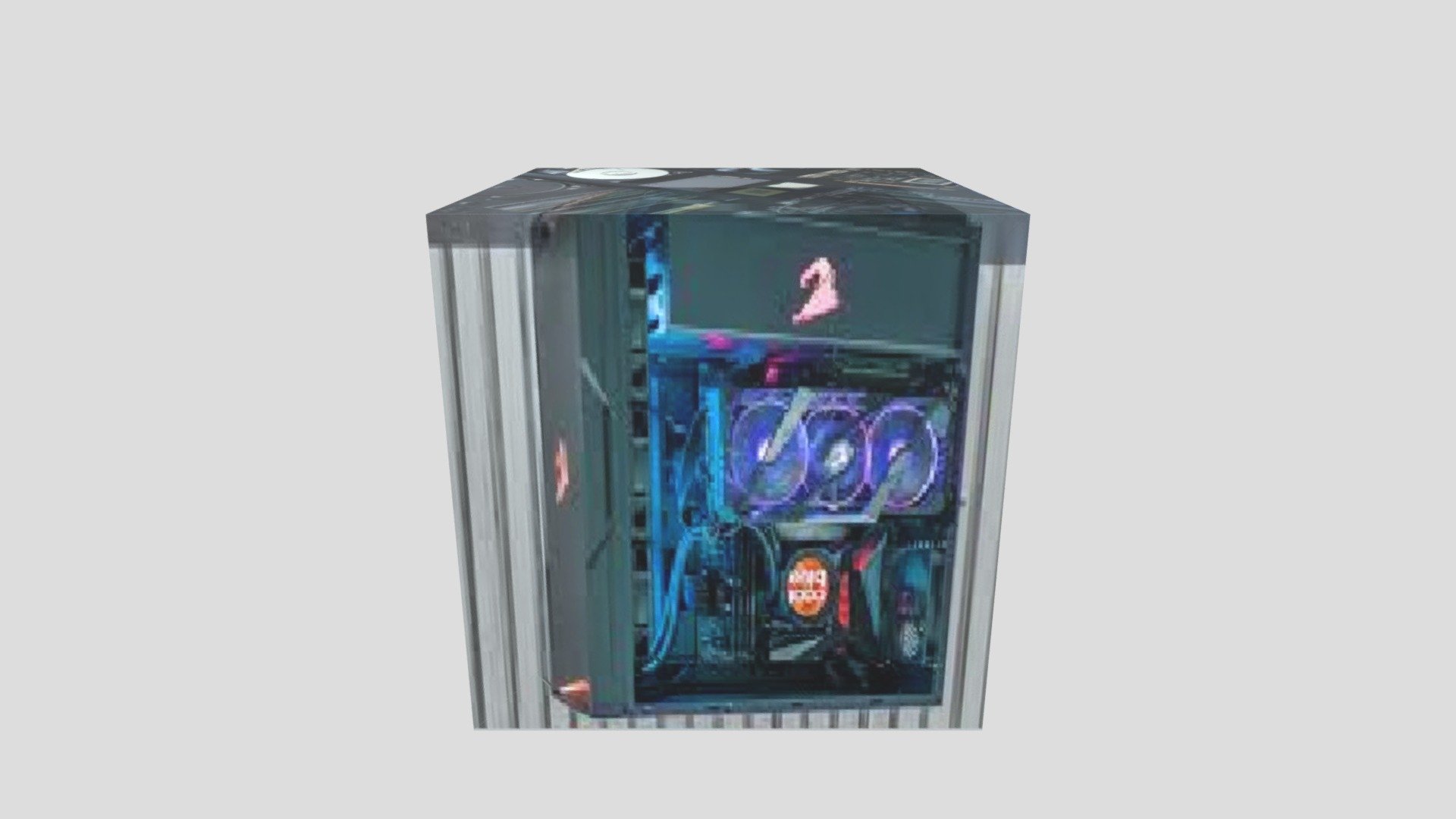 PC Cube - Download Free 3D model by MervatAhmed1610 [531a7ee] - Sketchfab