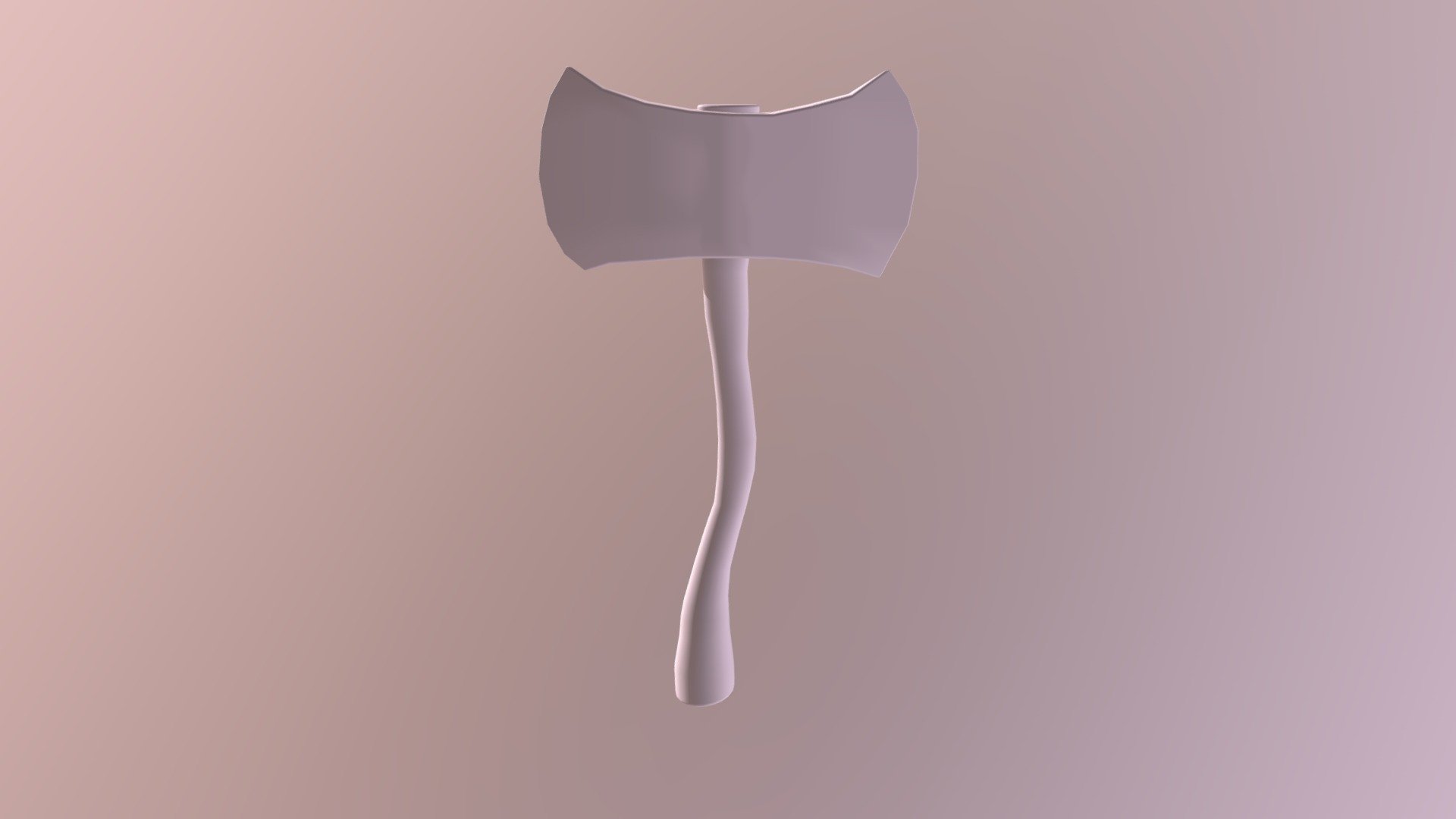 Low Poly Axe Model - 3D model by Josh Ho (@helloimjosh) [531c1b6 ...