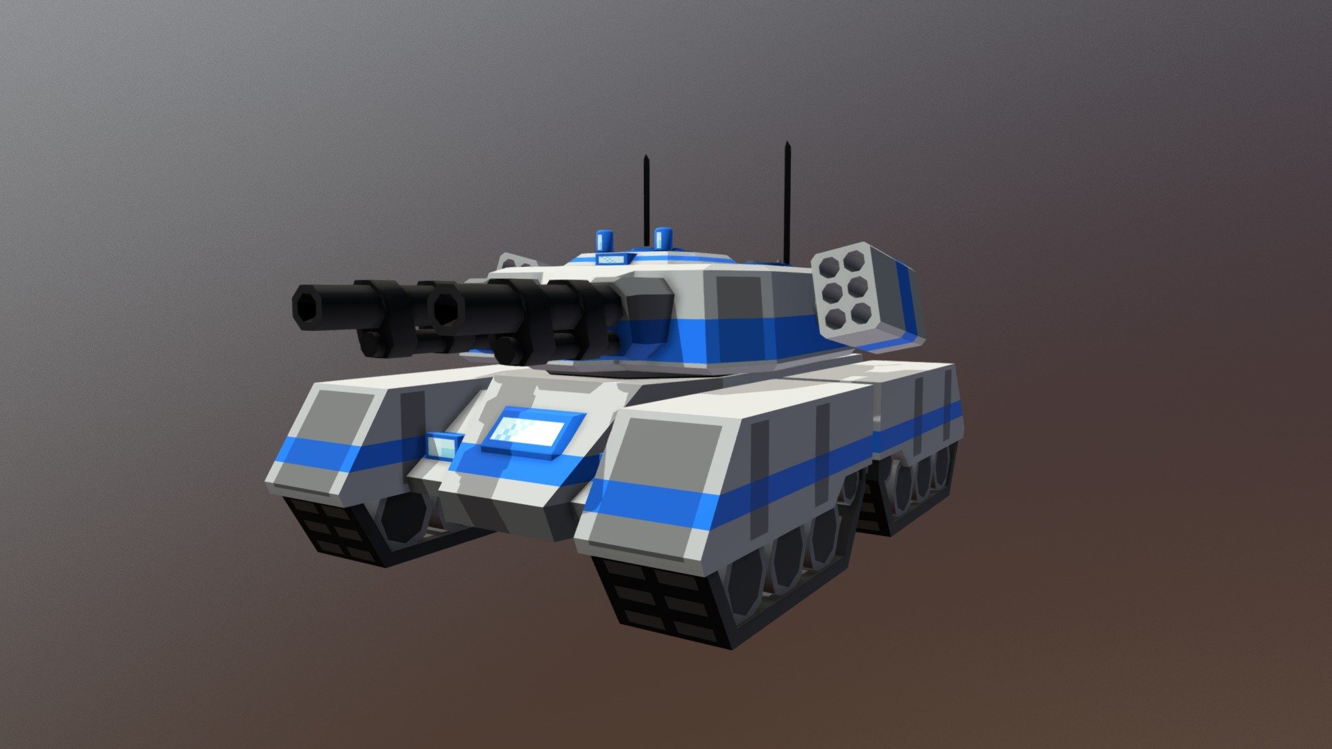 Mammoth Tank - 3D model by CMDBob [531d45e] - Sketchfab
