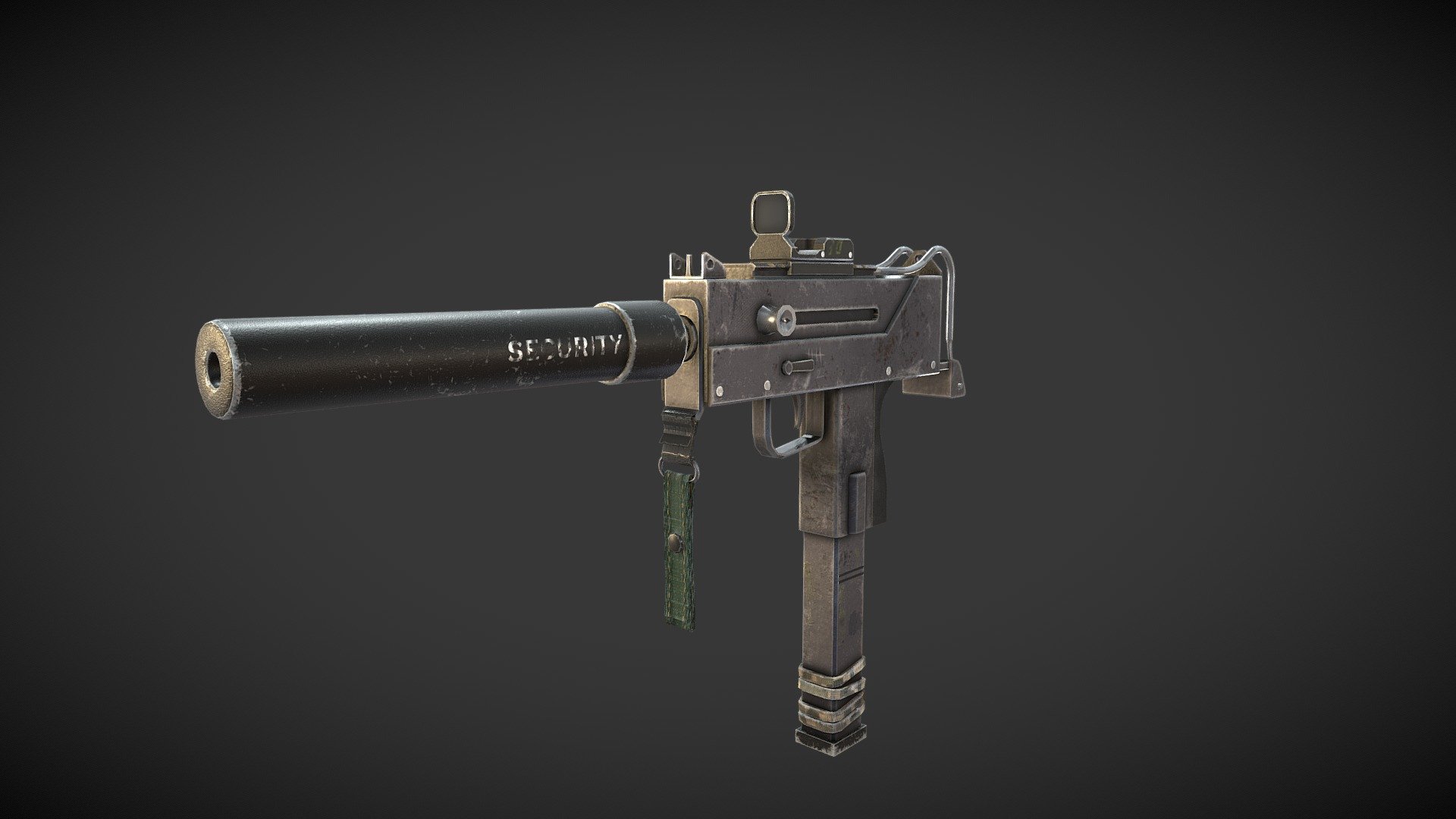Mac-10 - 3D model by Nikita Polovynko (@NikitaPolovynko) [531d93e ...