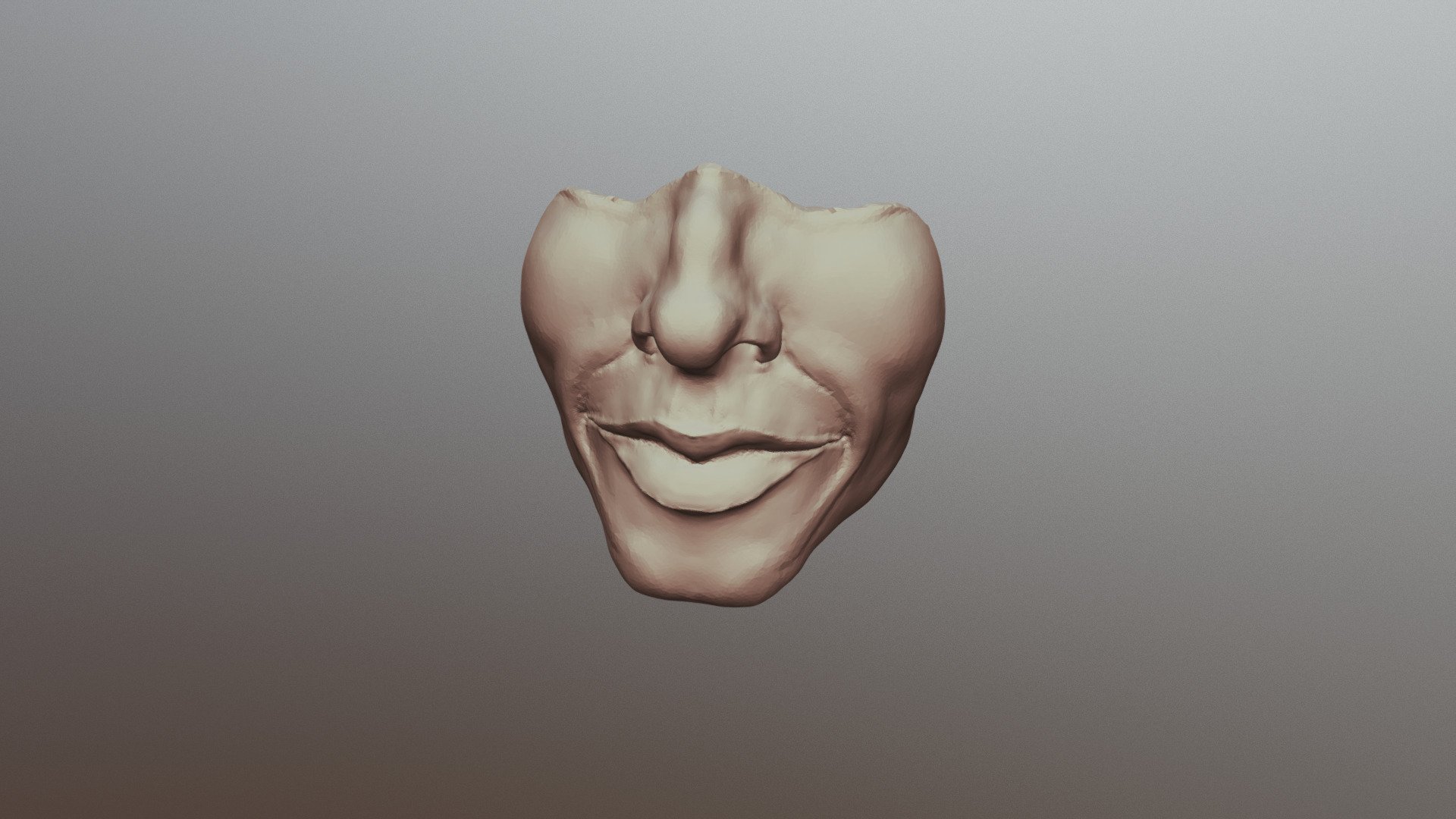 Sculpt January Day 01: Mouth & Nose - 3D model by Azul Nanni ...