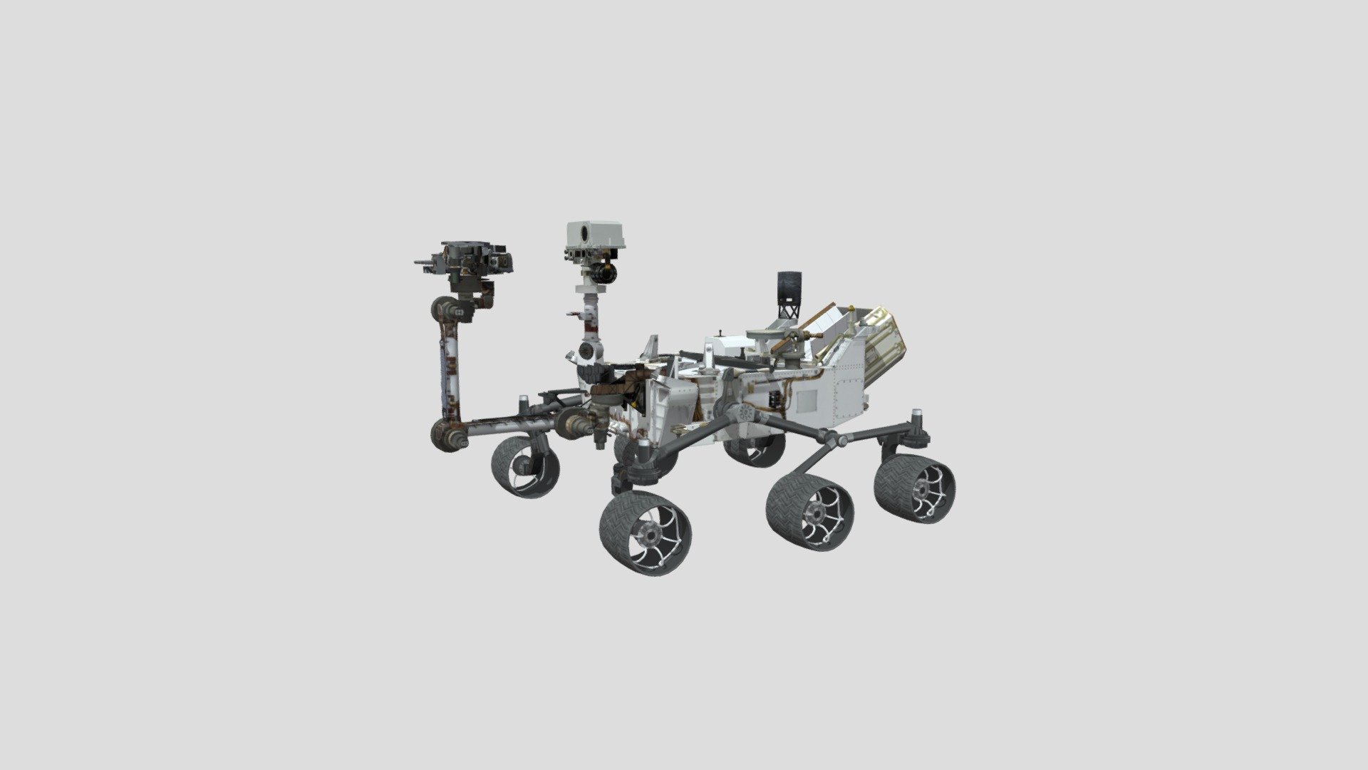 Mars Curiosity Rover - Download Free 3D model by Falcon Tuden (@Falcon ...