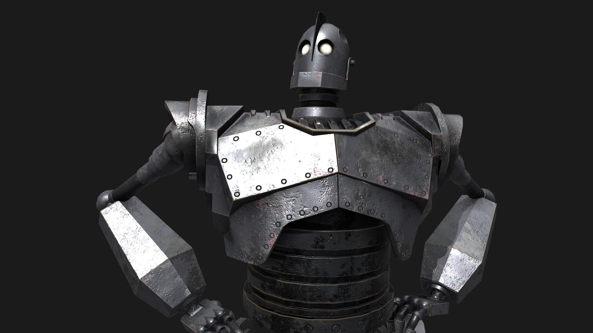 Iron Giant - 3D model by Mykaël Boyte-Coutu (@bloodartist) [531ec8f ...