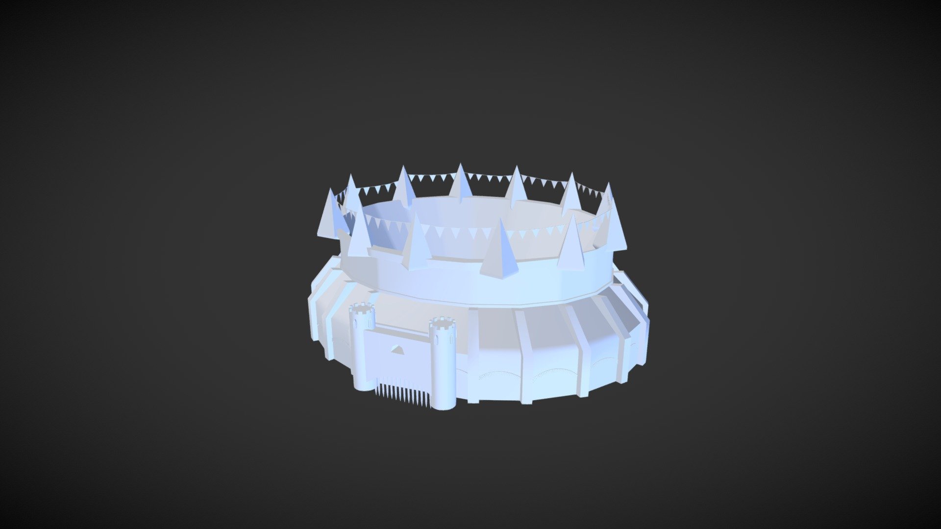 Arena - 3D model by semhendrikx [531f9fa] - Sketchfab