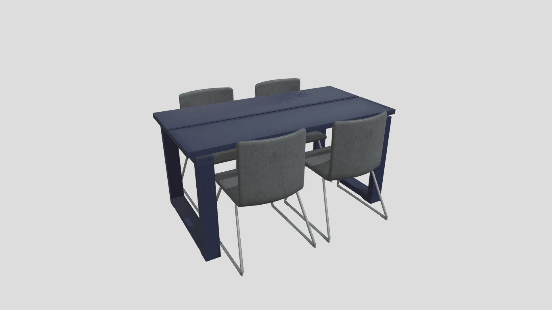 Table Set_7 - Buy Royalty Free 3D model by rebuilderai (@RebuilderAI ...