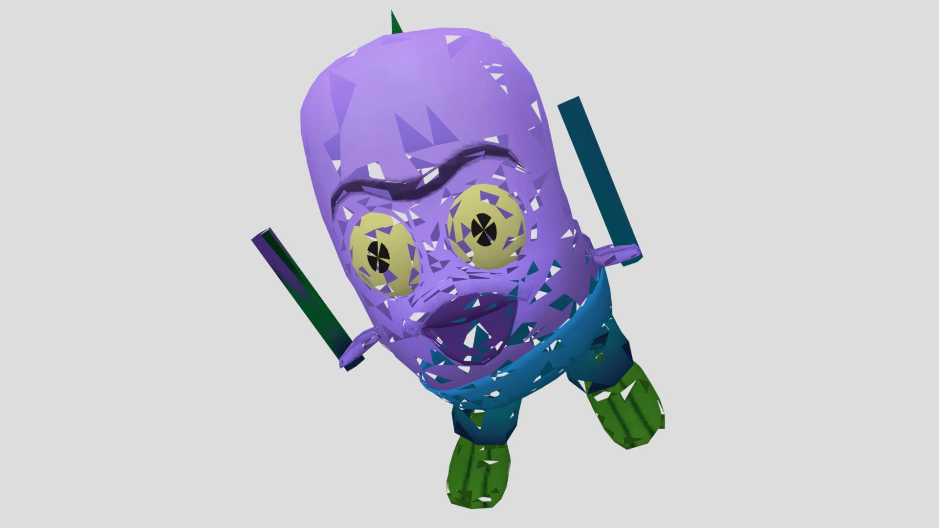 Bfbbr Fish D Idle - Download Free 3D model by Sajin Mickey Firey fan ...