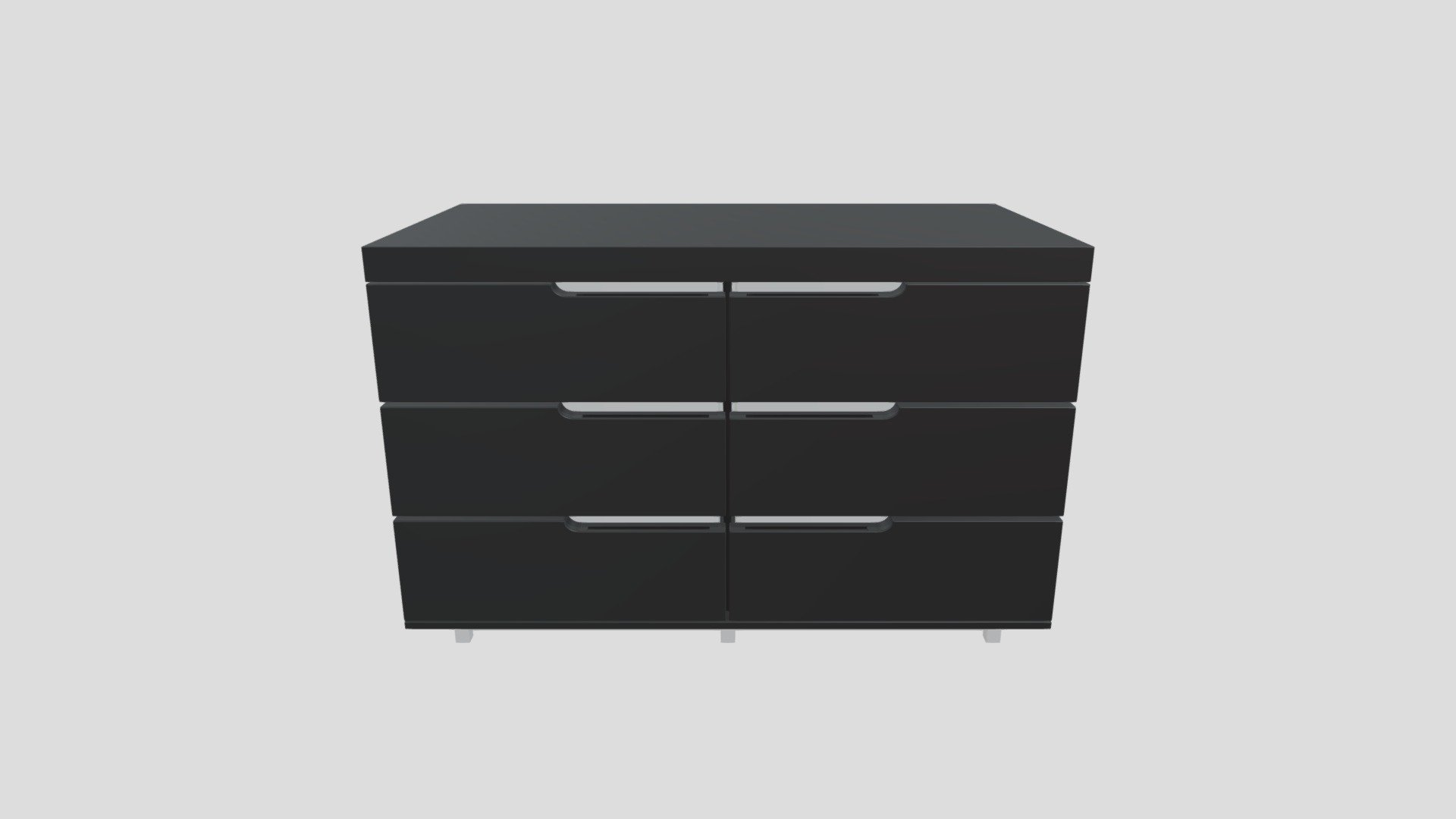 MODERN COMMODE - 3D model by Lookalike 3D (@lookalike3d) [5321203 ...