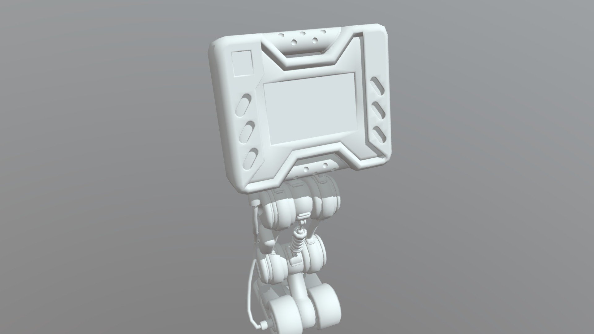 Computer Terminal - 3D model by serditiy.4elovek [5321adf] - Sketchfab