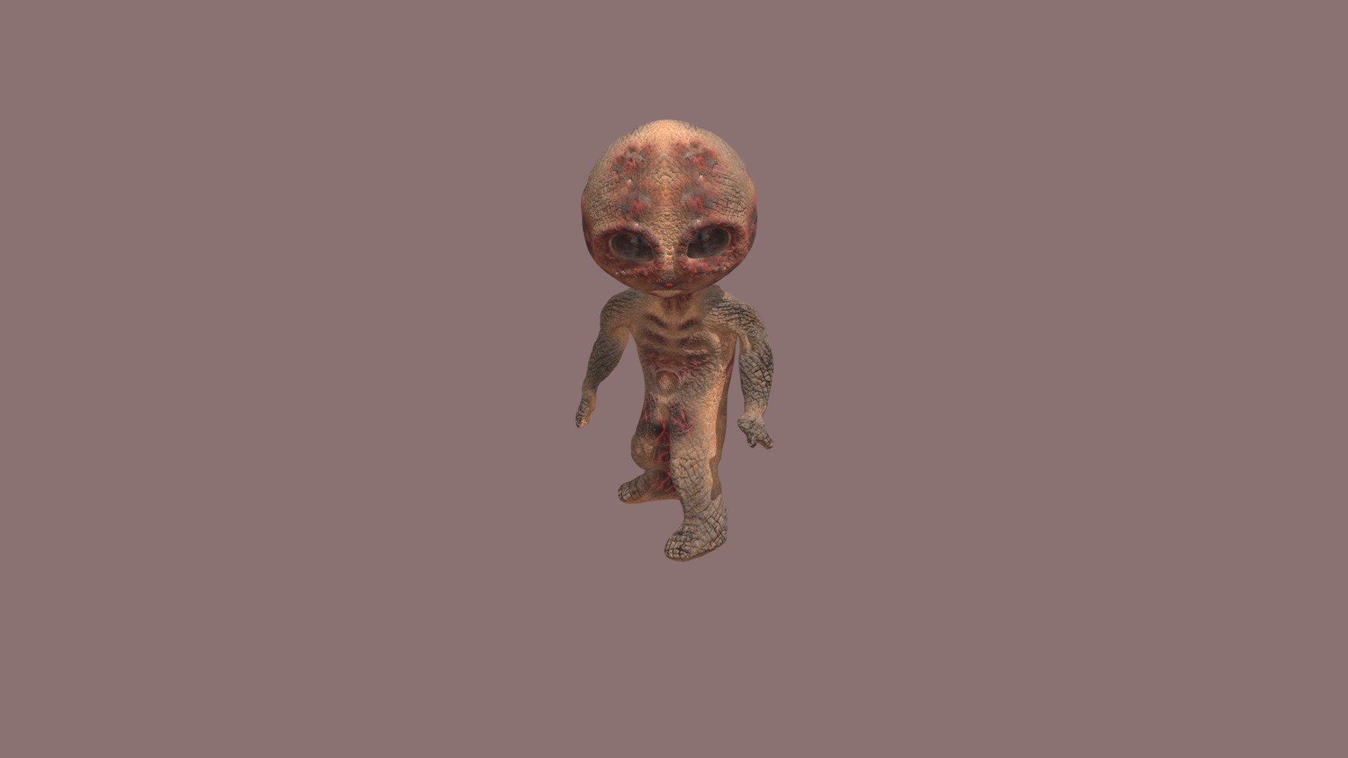 Little Alien Monster B - Buy Royalty Free 3D model by Marianito ...