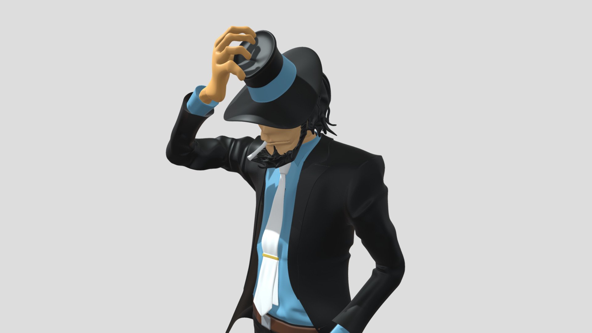 Jigen - 3D model by enzozardo [5323284] - Sketchfab