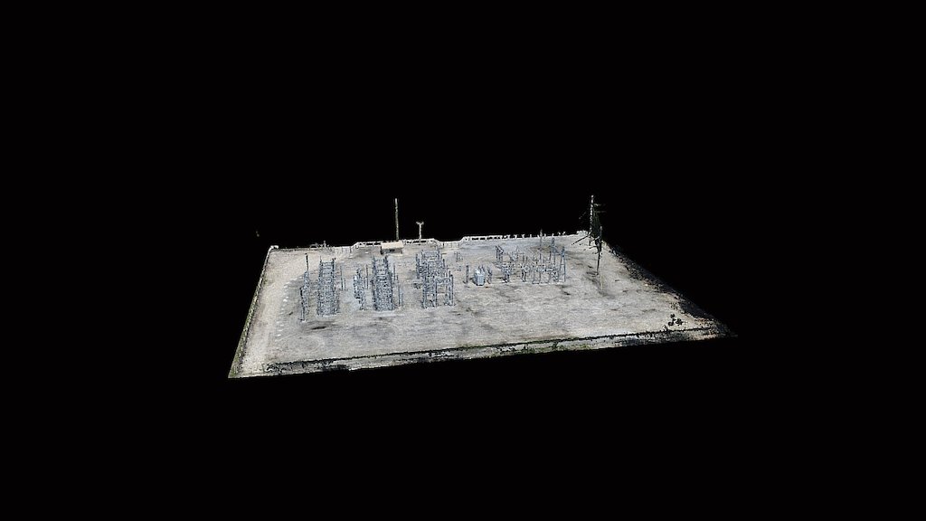 Electric Substation - 3D model by RP & Associates Land Surveying ...