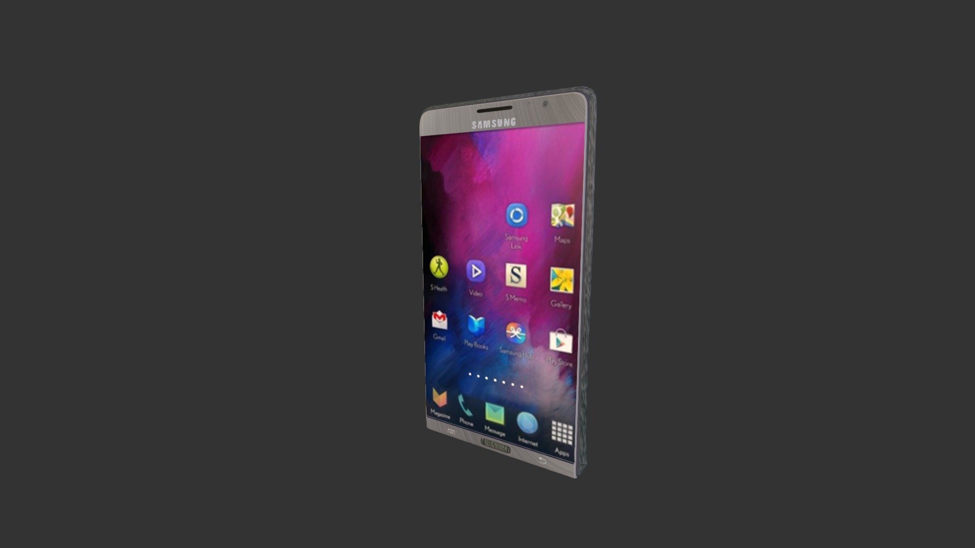 Samsung Galaxy S5 CPW Concept 3D Model By Damian Winter Daymos
