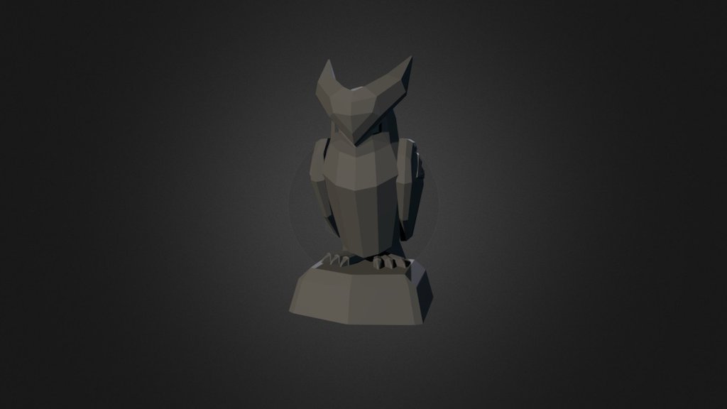 Bird Statue - 3D model by Aleksey Sidorenkov (@AlexStone_3d) [53259ff ...