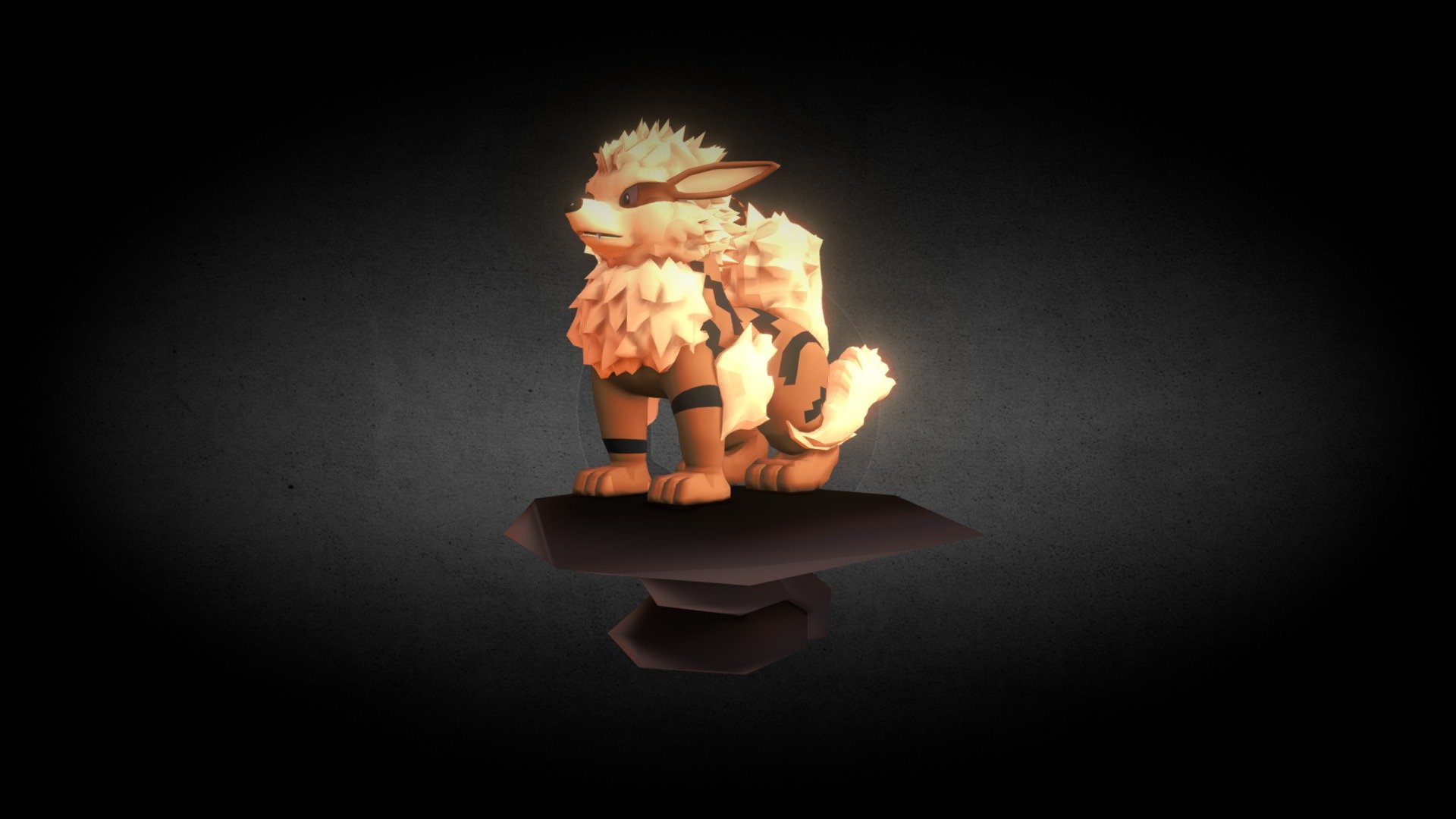 Arcanine - Download Free 3D model by Croatoan [5326296] - Sketchfab
