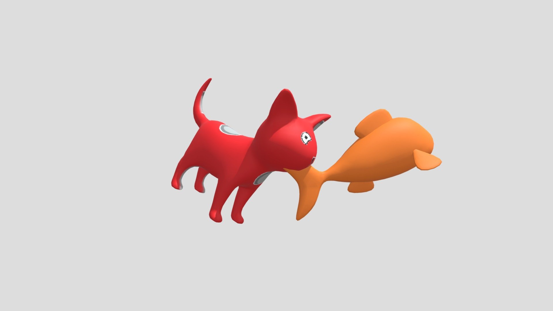kucing - 3D model by itsnainiladhom_ [53263e9] - Sketchfab