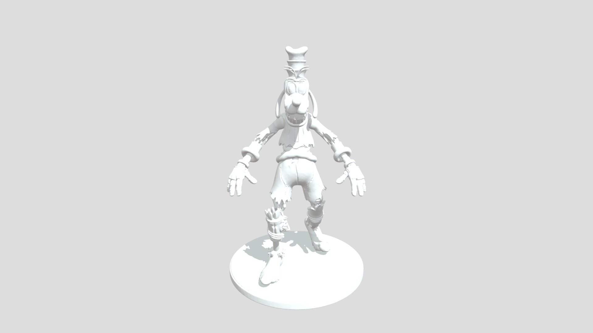 Rusty Animatronic Dog - Download Free 3D model by needen (@webber727 ...