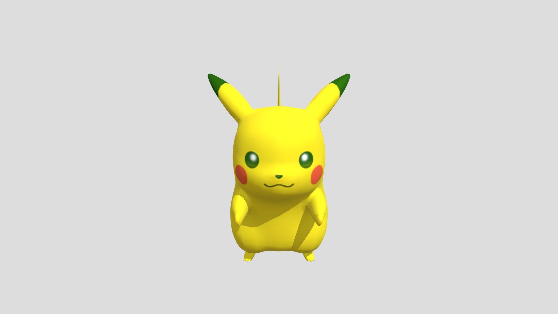 Pikachu - Download Free 3D model by danigamer495channel [53270b8 ...