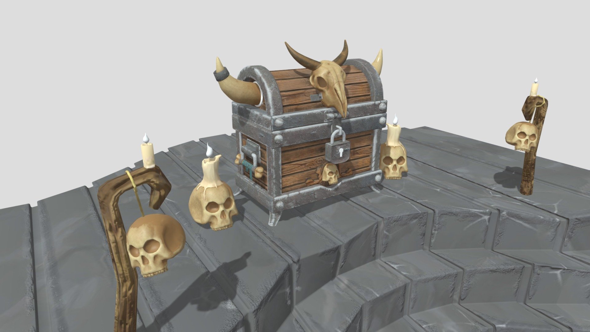 Chest 3d Modeling - 3D model by ugureroglu [53274f0] - Sketchfab