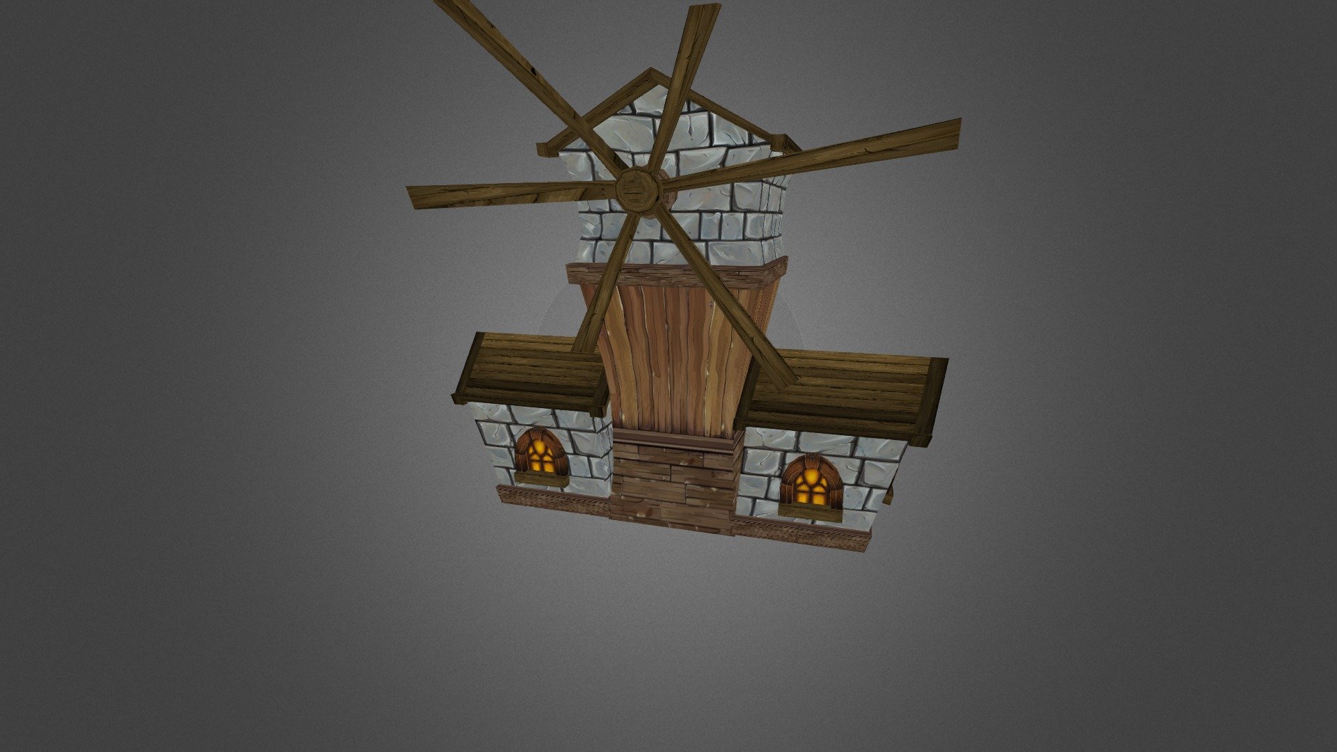 House Low-poly Hand painted - 3D model by lost1990 [53282b8] - Sketchfab