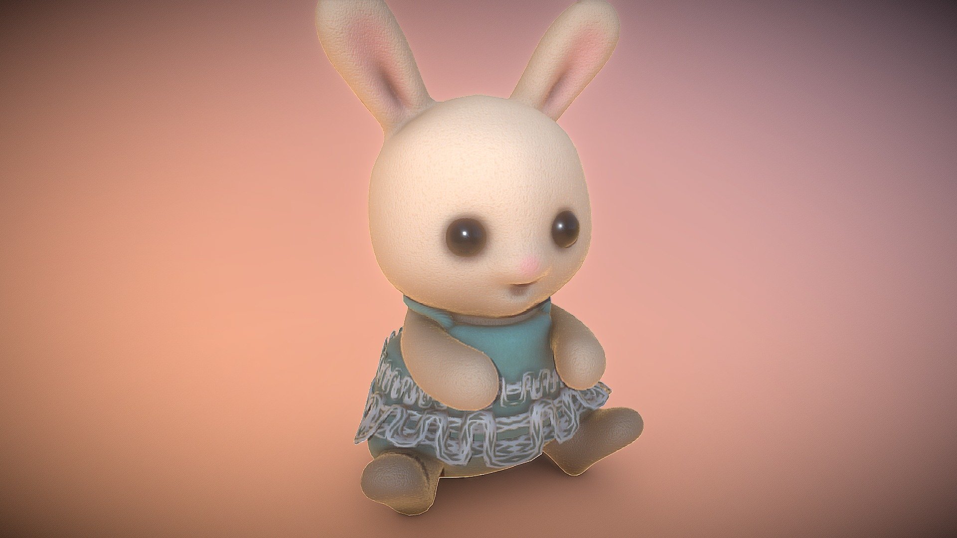 Sylvanian families, bunny - 3D model by Many-Worlds (@manyworlds ...