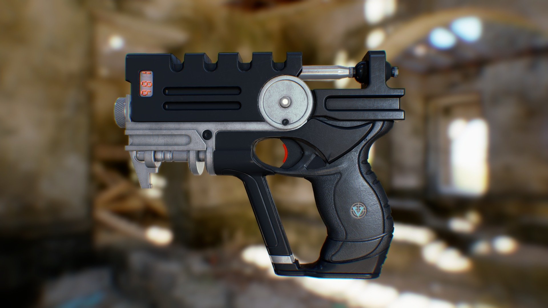 Korben Dallas Gun - Download Free 3D model by andersh [532927f] - Sketchfab