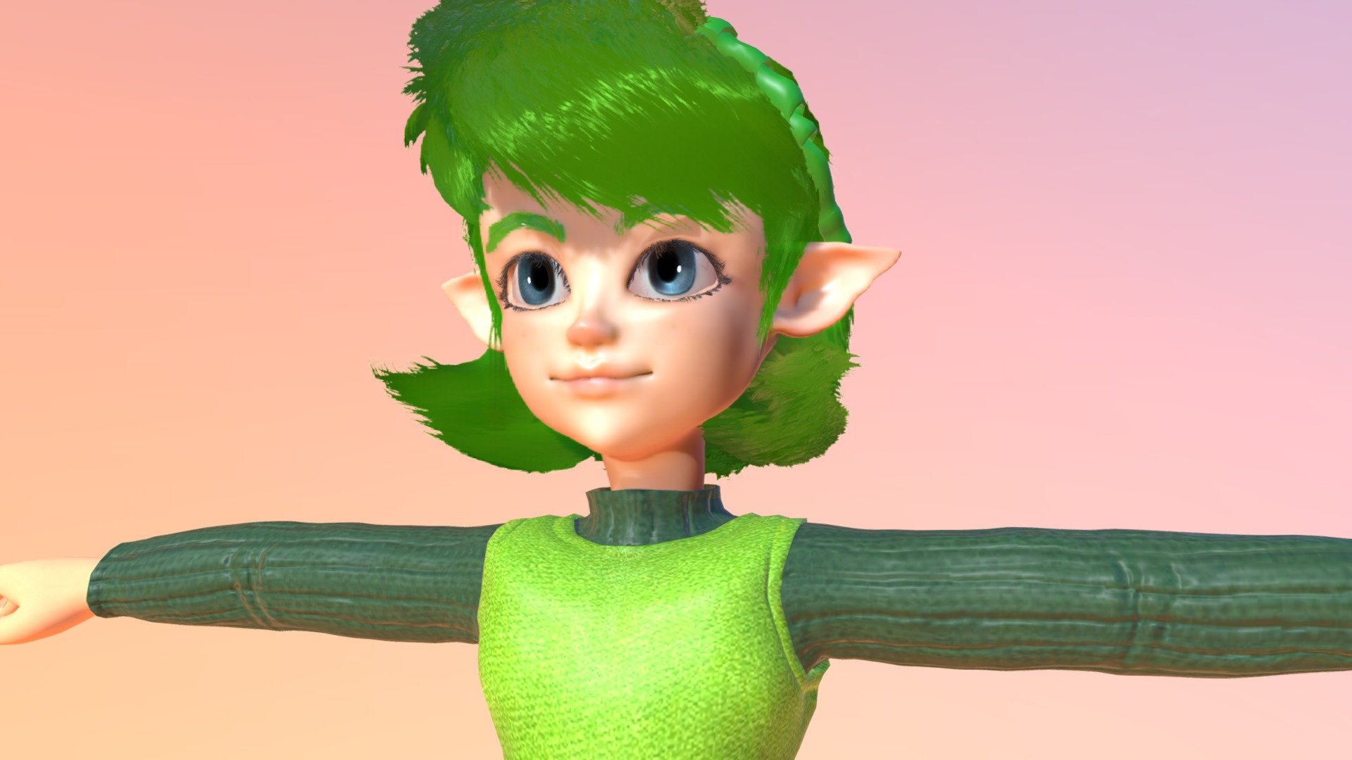 Saria - 3D model by CryZENx (@Josef_Macula) [5329433] - Sketchfab