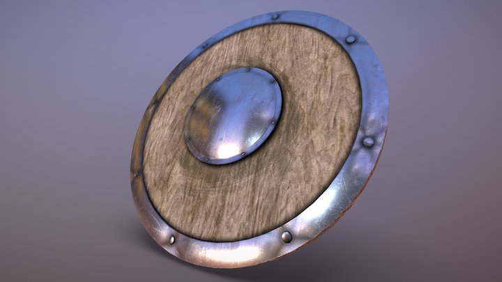 Round-shield 3D models - Sketchfab