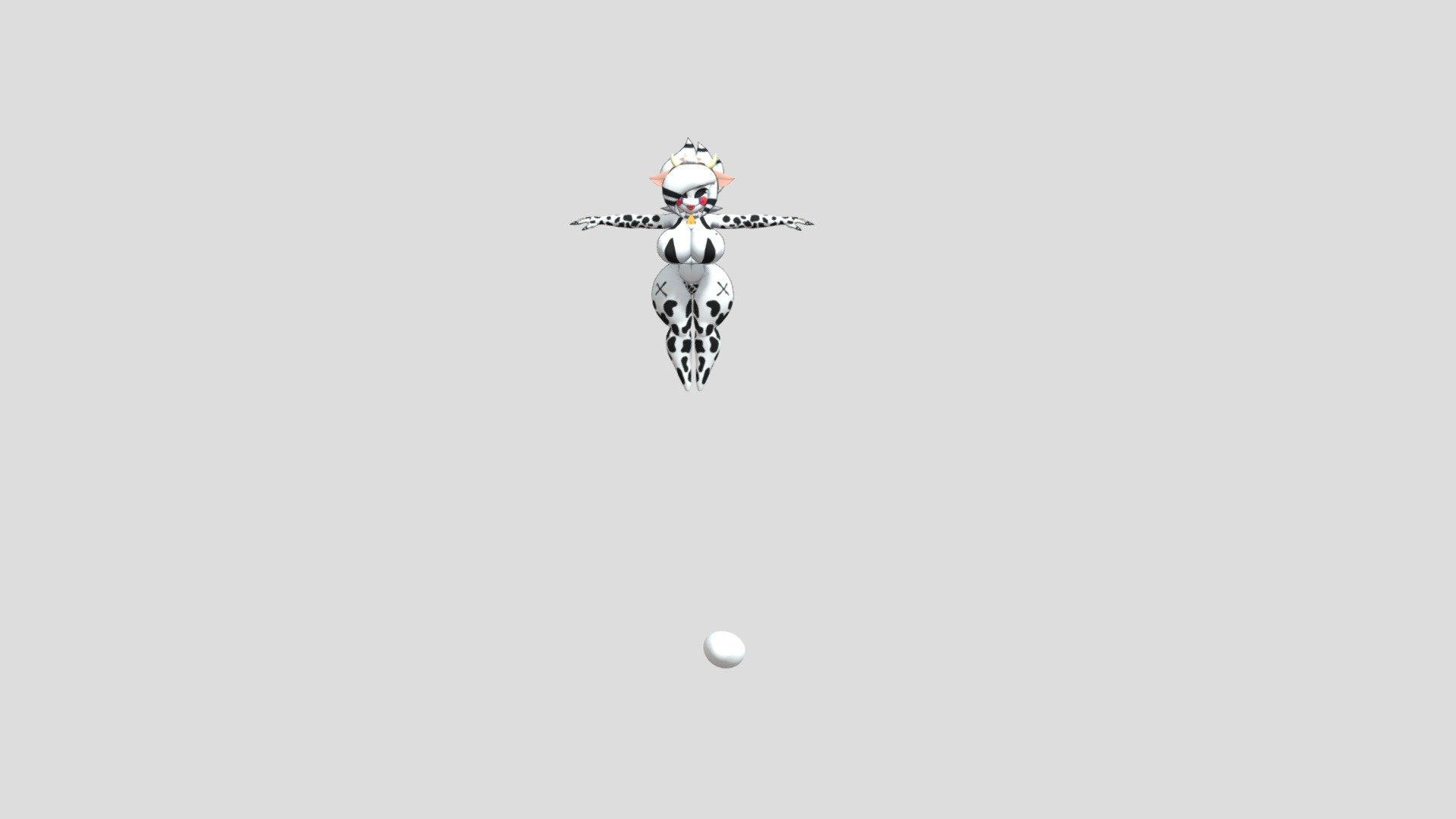 Marie Cow - Download Free 3D model by dwall8611 [532bf33] - Sketchfab