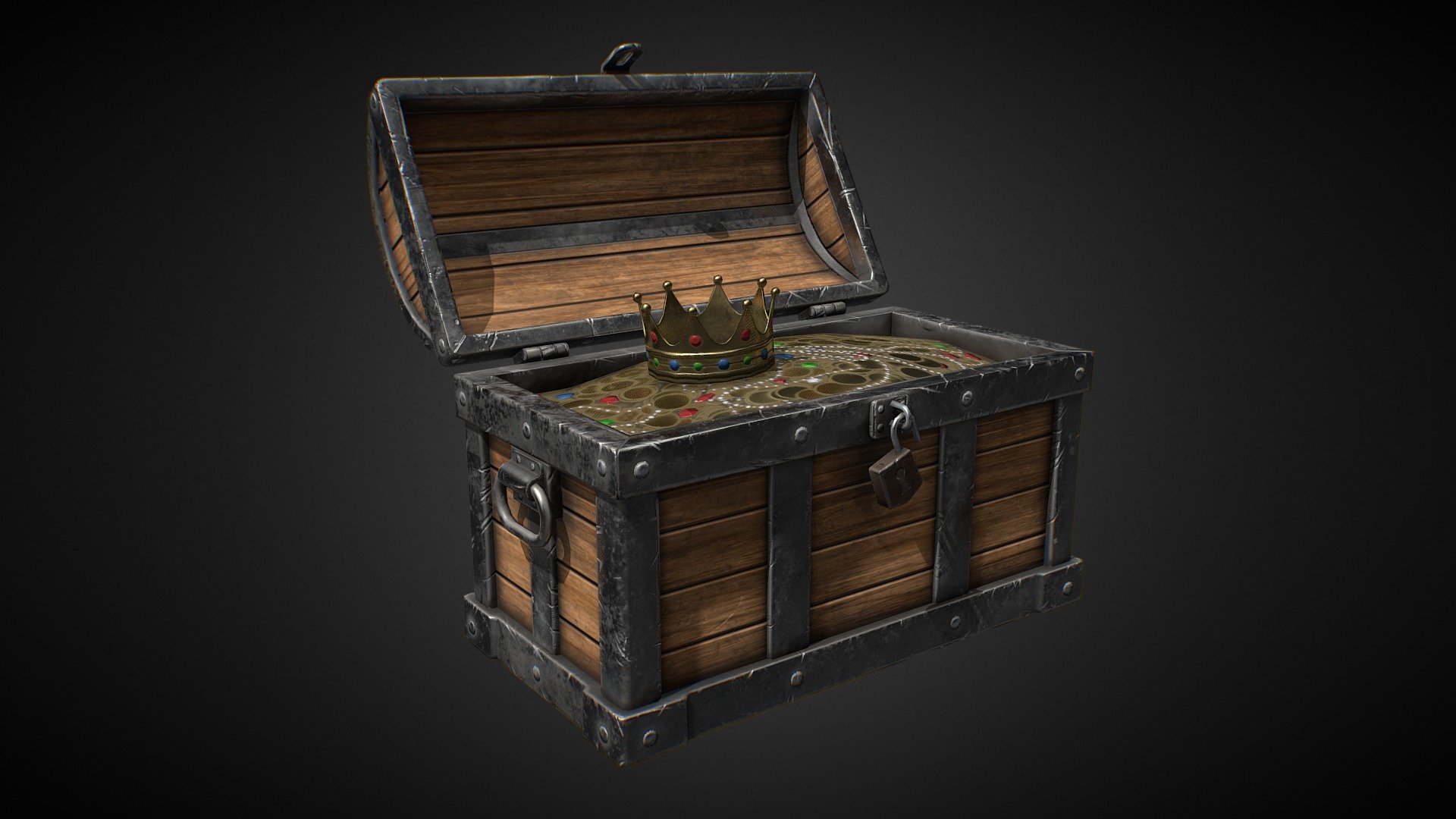 Treasure Chest_Test1 - 3D model by isaac souaci (@ishaksouaci) [532e5d4 ...
