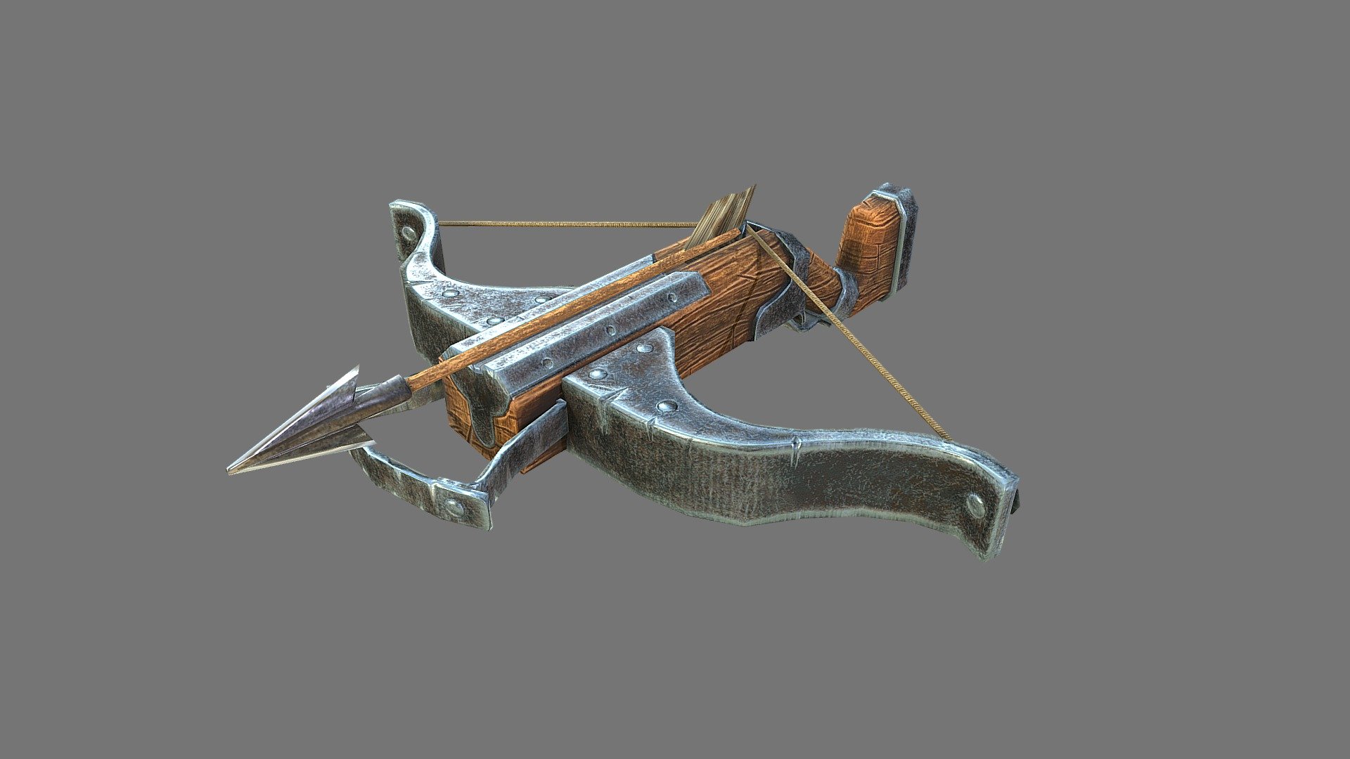 crossbow - 3D model by osetos [532e76e] - Sketchfab