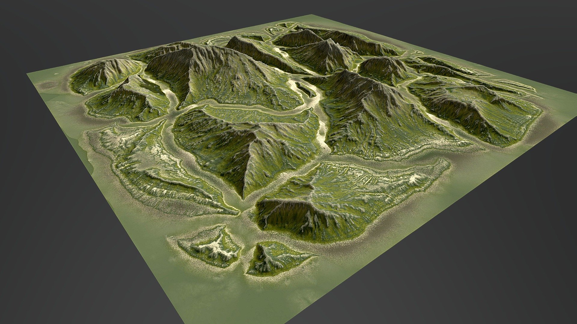 network_of_paths - Download Free 3D model by raffyraffy [532eada ...