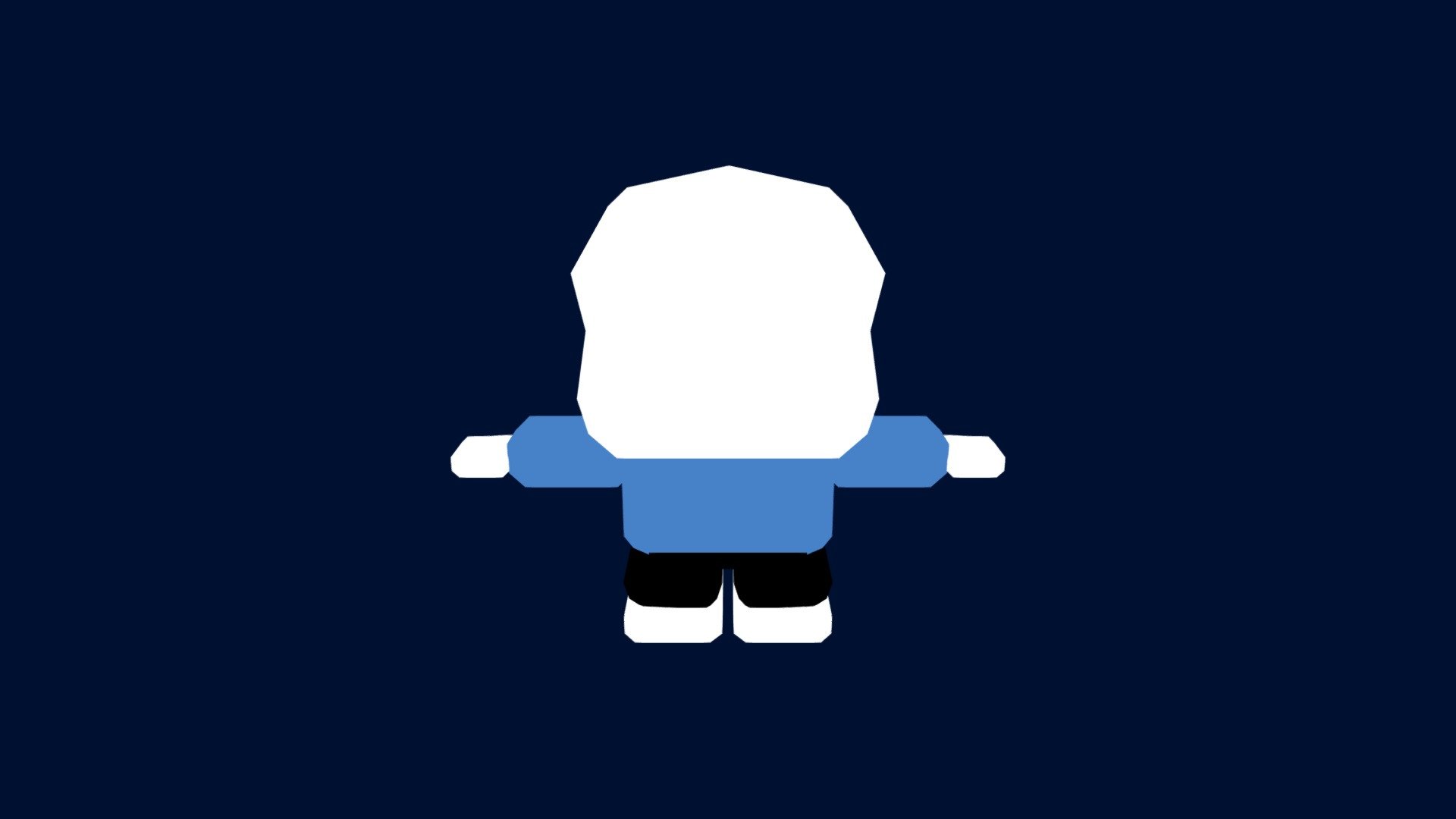 Low Poly Sans - 3D model by KeonVids [532ed16] - Sketchfab