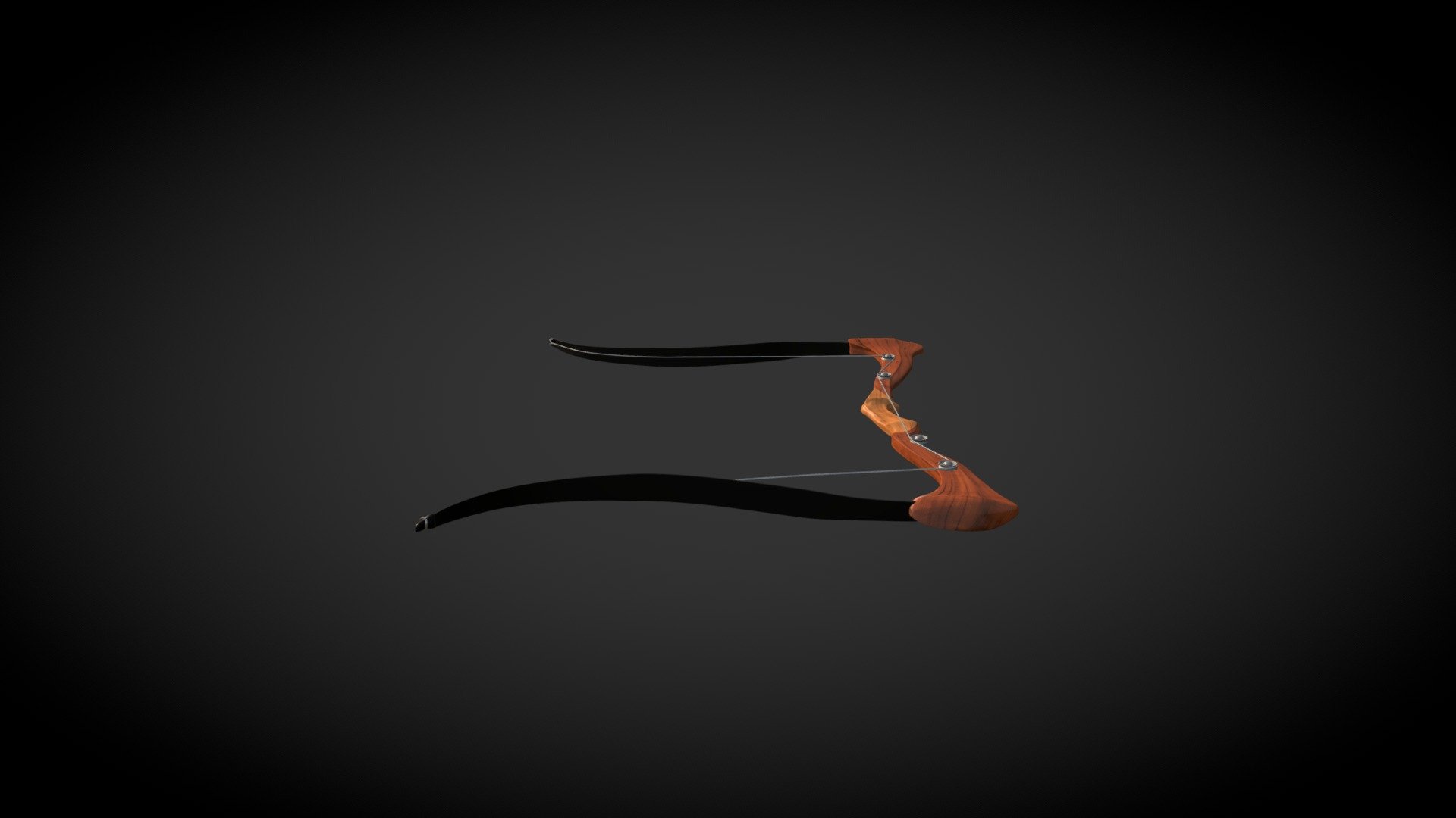 Devil Horns Bow - Modern Fantasy bow - 3D model by michaelcrofte ...