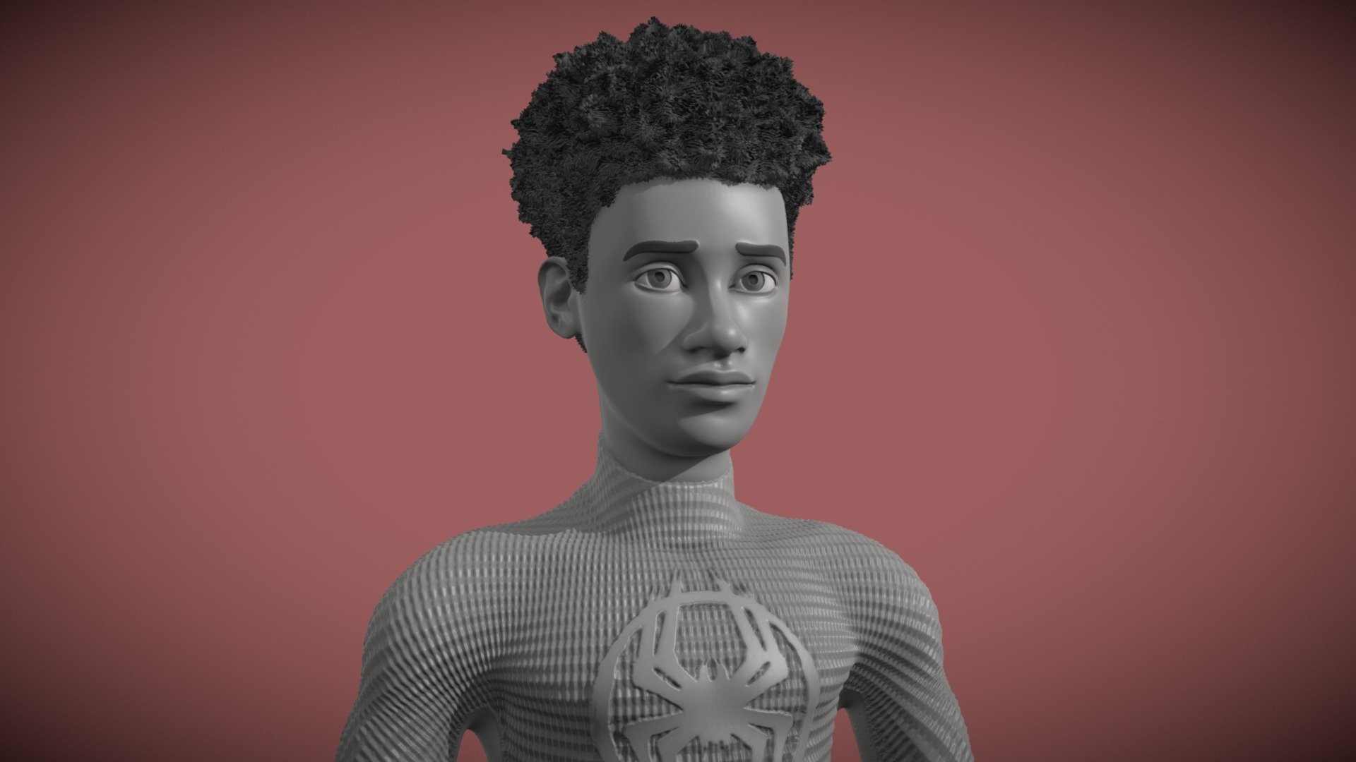 Miles Morales bust - Download Free 3D model by C.J..Goldman [532f74d ...