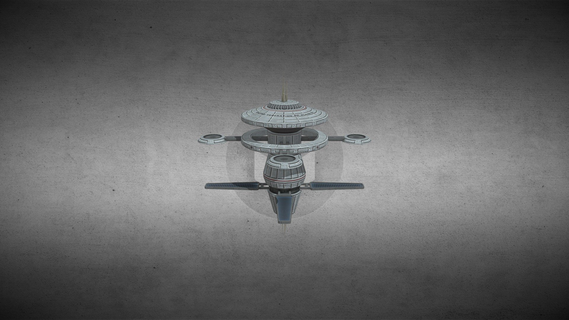 Federation Civilian/Science Research - Buy Royalty Free 3D model by ...