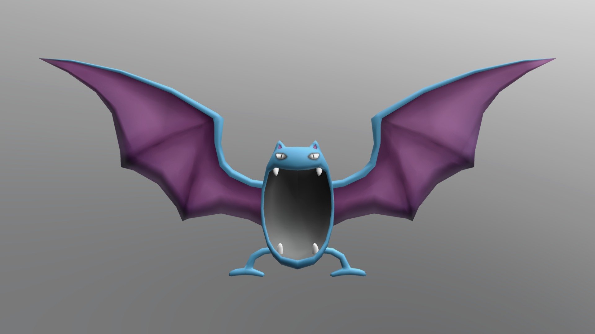 Golbat Remake (Pixelmon) - 3D model by Preston B (@prestonbb) [53315f9 ...