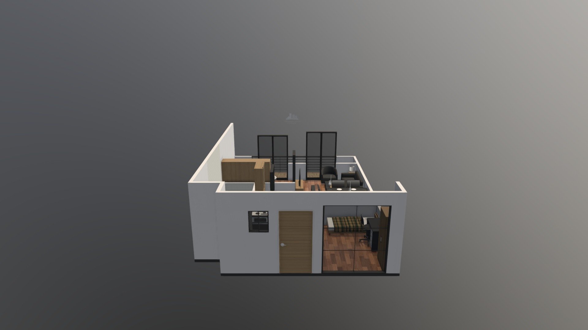 DMCI - Satori Residences 2BR G Inner - 3D model by signetproperties ...