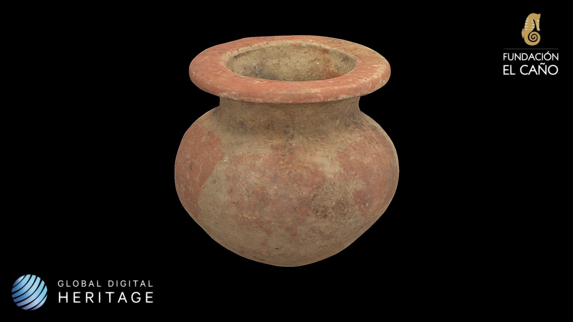 Globular jar, El Caño, Panama - Download Free 3D model by Global ...