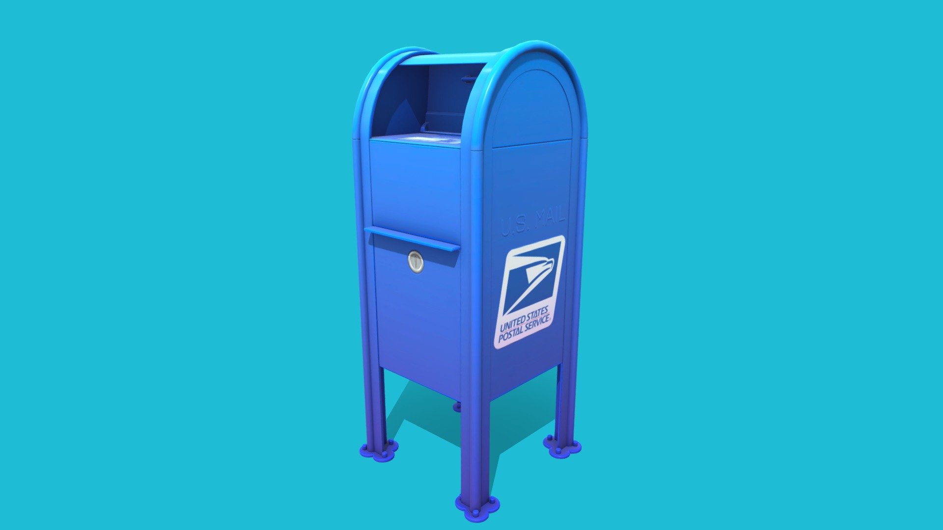 Stylized Game Ready Mailbox - Buy Royalty Free 3D model by mikeho3d ...